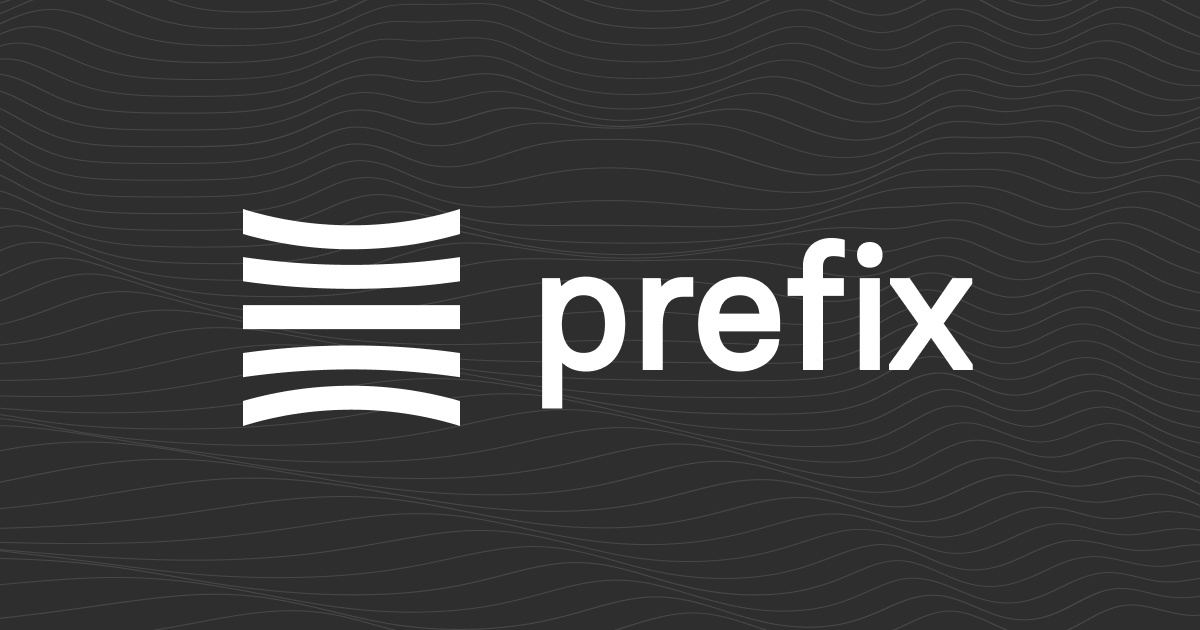 Prefix – Build reusable tools with AI
